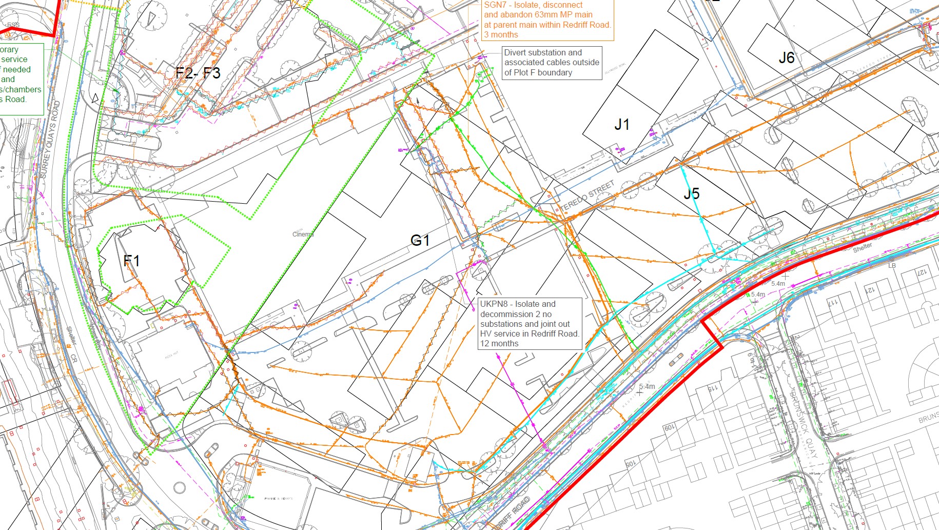 Canada Water, London – Gattica Associates Limited – Utility ...